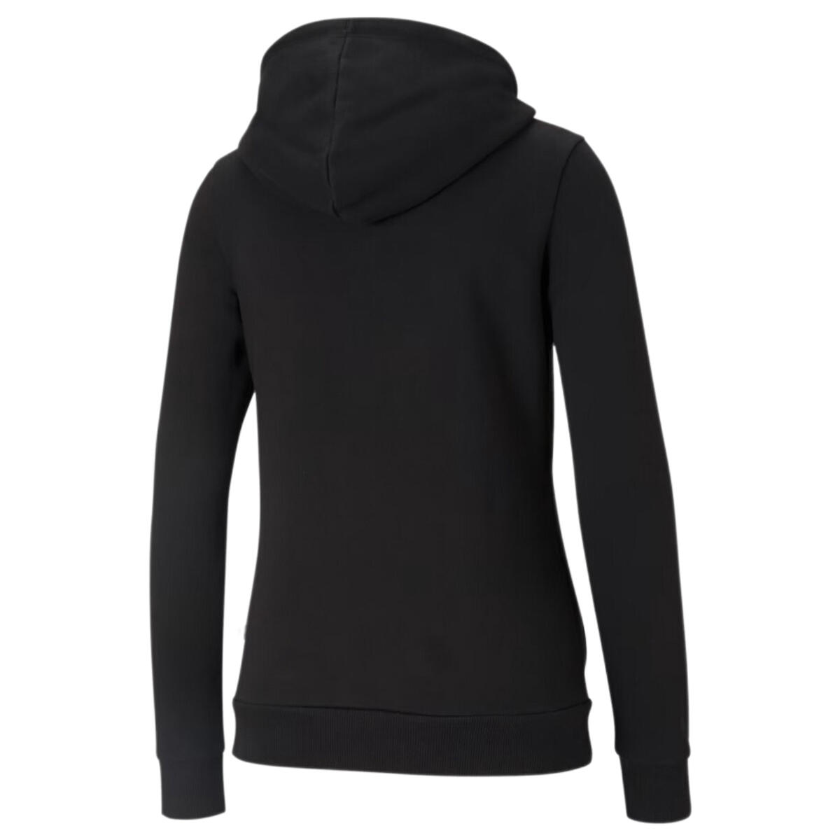 Dames ESS Kleine Logo Full Zip Hoodie (Zwart) | Decathlon