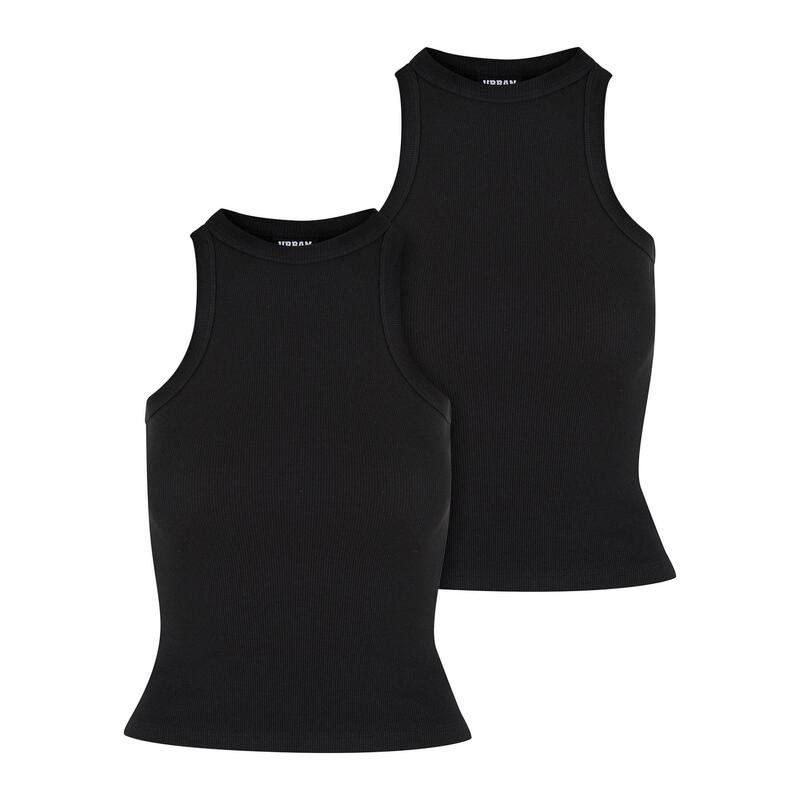 Damski tank top Urban Classics Racer Back (x2) URBAN CLASSICS | Decathlon