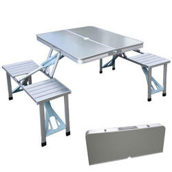 Table Pliante Chaises Integrees