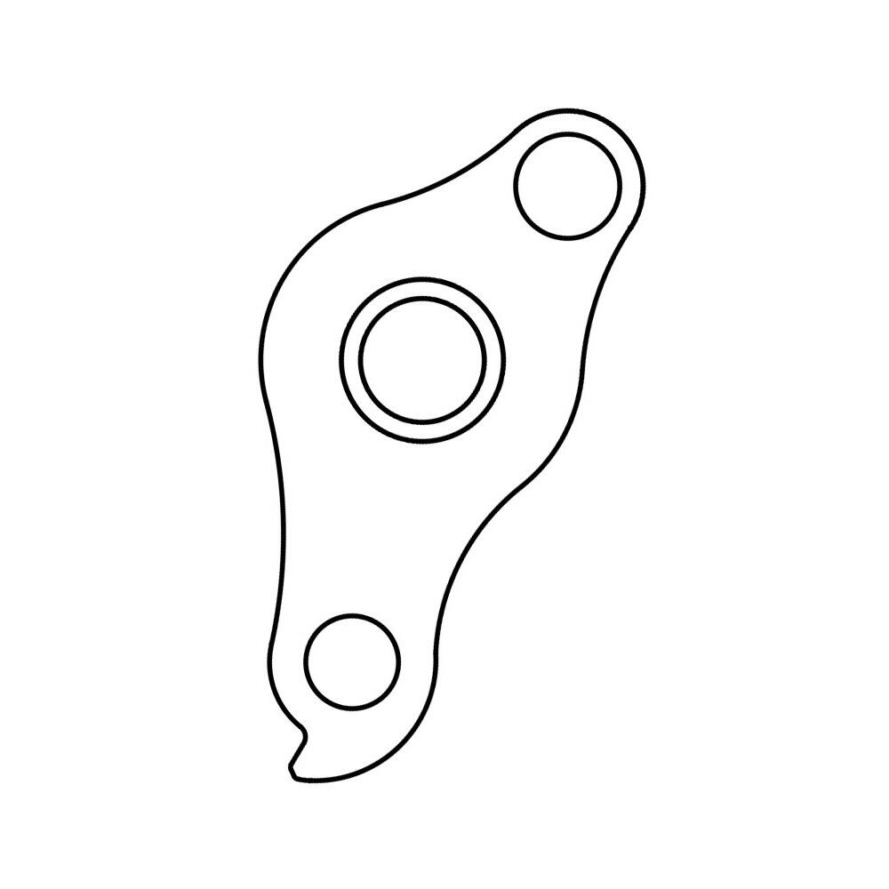 Aluminium derailleurhanger GH-215 voor Focus-frames MARWI | Decathlon