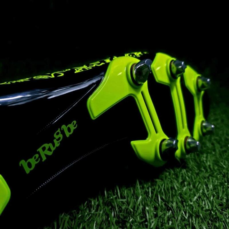 Chaussures Rugby, 8 Crampons – TRACTO007 – Jaune/Noir BERUGBE | Decathlon