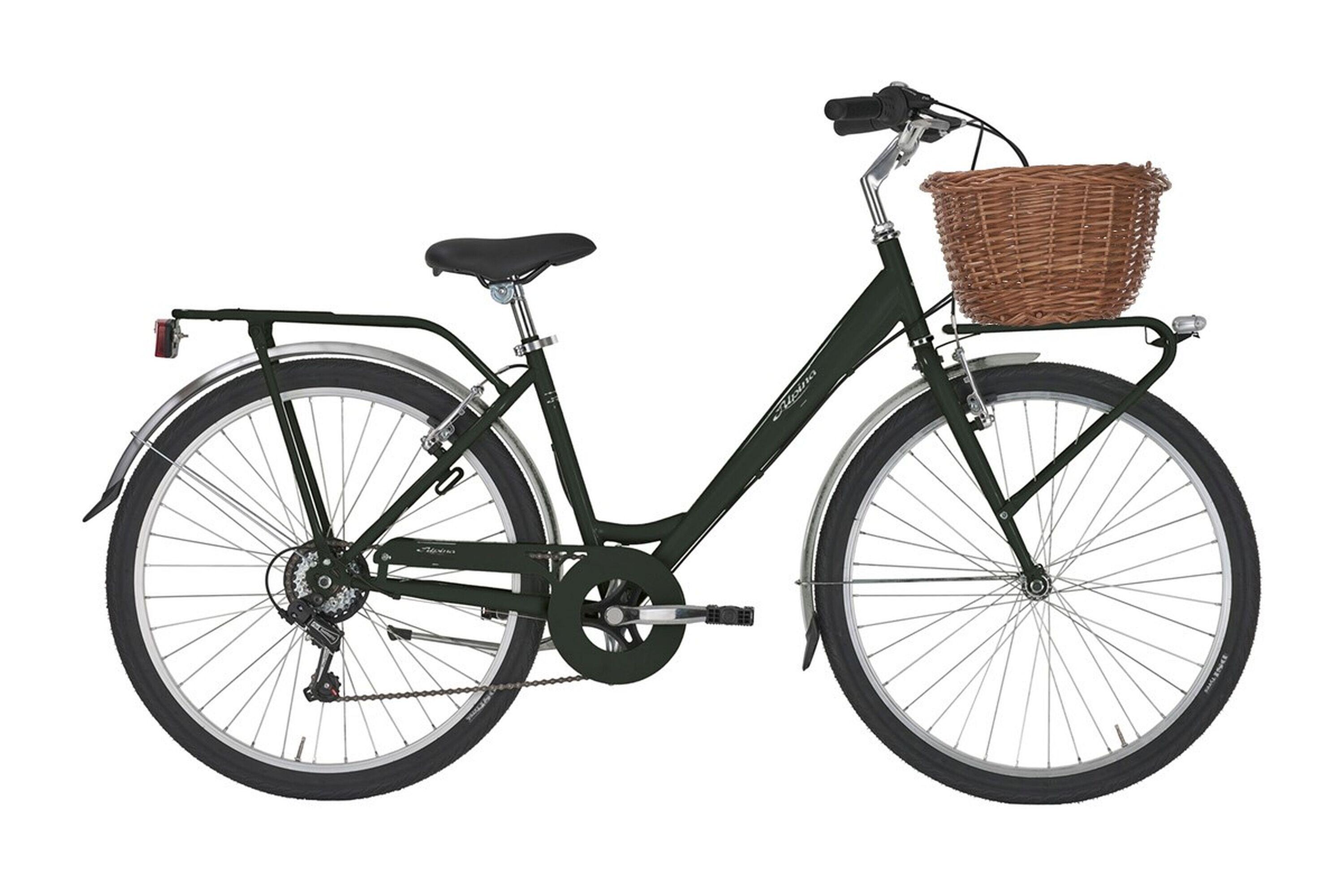 Stadsfiets 26 inch VENERE, zwart ALPINA BIKE | Decathlon