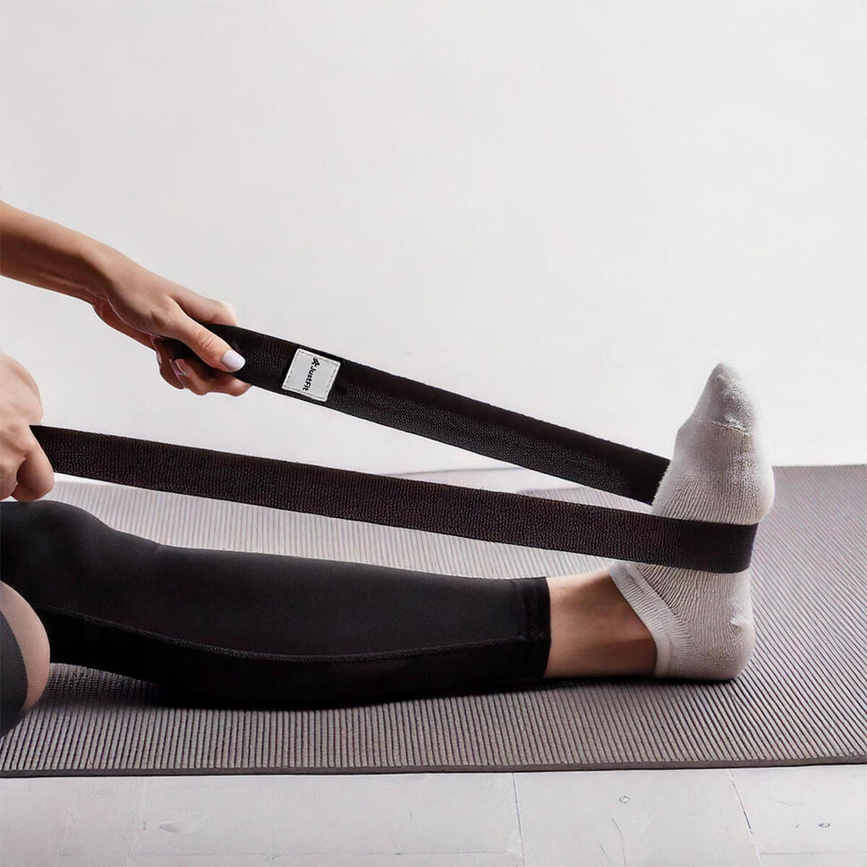 Sangle de Yoga en coton "Yoga Strap" JustFit | Decathlon
