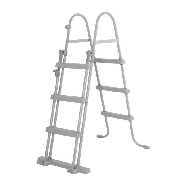 Bestway 42" Pool Ladder | Above Ground Swimming Pool Accessories, Grey ...