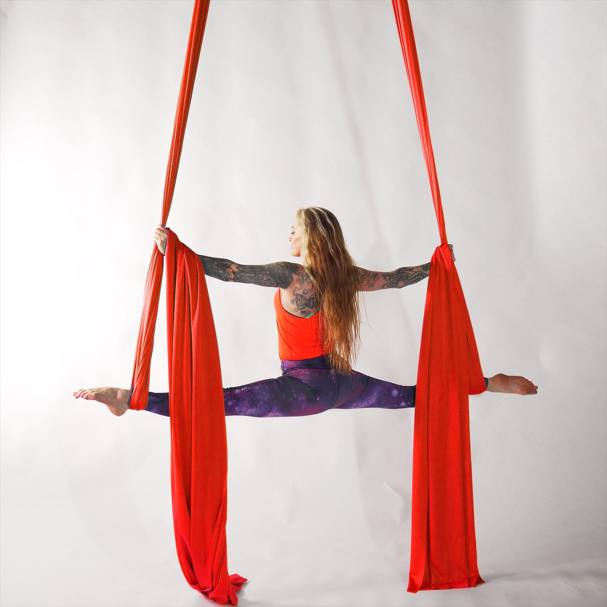 Firetoys Aerial Silks - Medium Stretch - 150cm width FIRETOYS | Decathlon