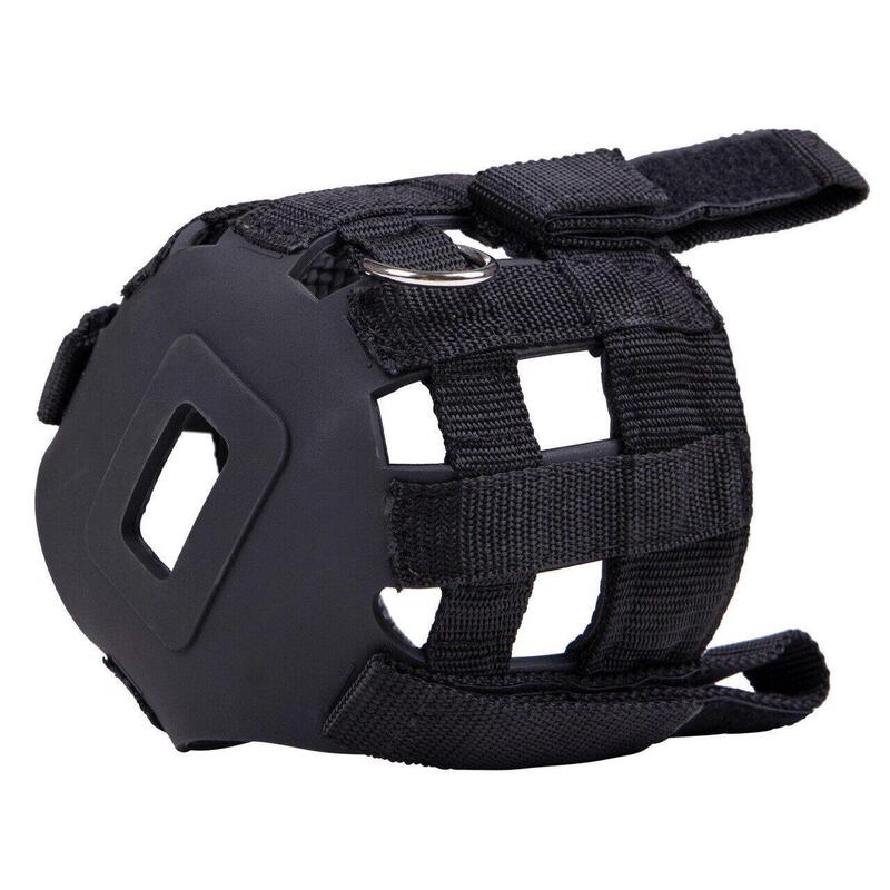 QHP Graasmasker Attachable - Zwart (Shet) QHP - Decathlon