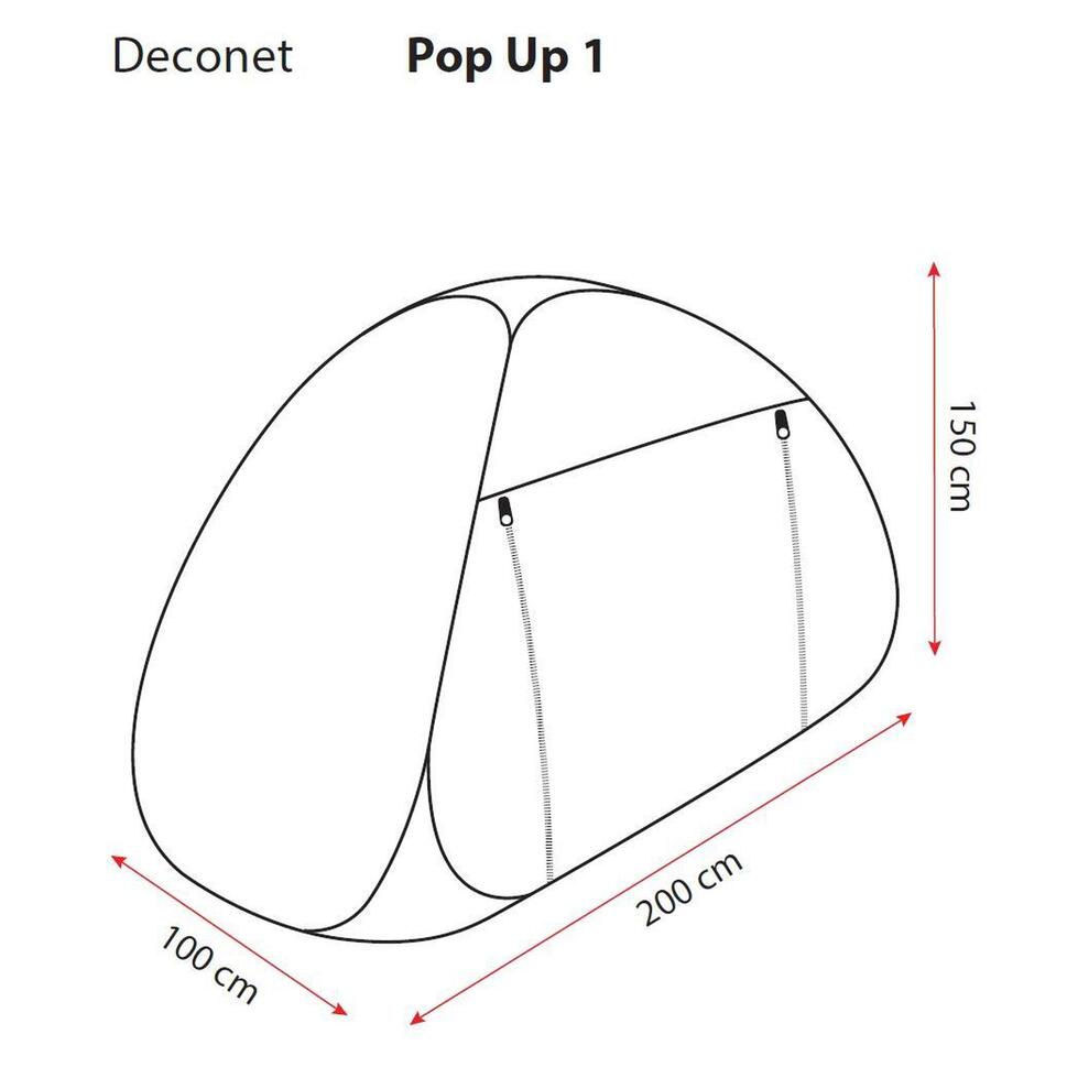 DECONET Deconet Pop-up Klamboetent I, Roze, 1 persoons | Decathlon