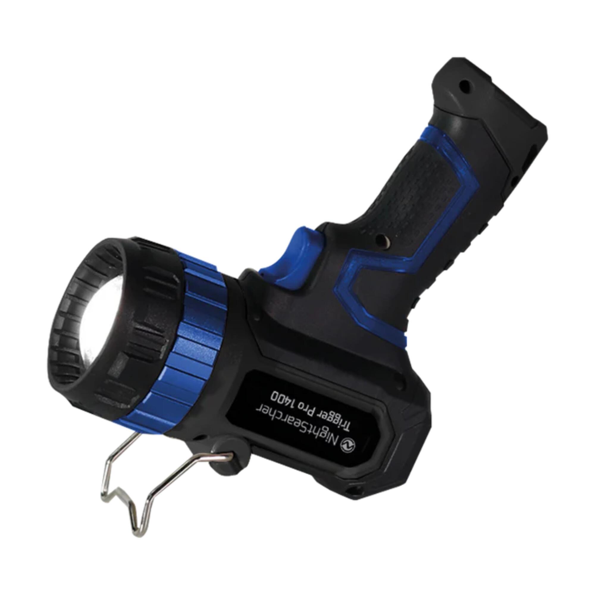 Trigger Pro 1400 | 825 Metre Beam - Rechargeable Long-Distance Spot ...