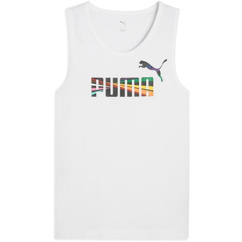 Trikó Puma Love United Tank, Fehér, Férfiak PUMA - Decathlon