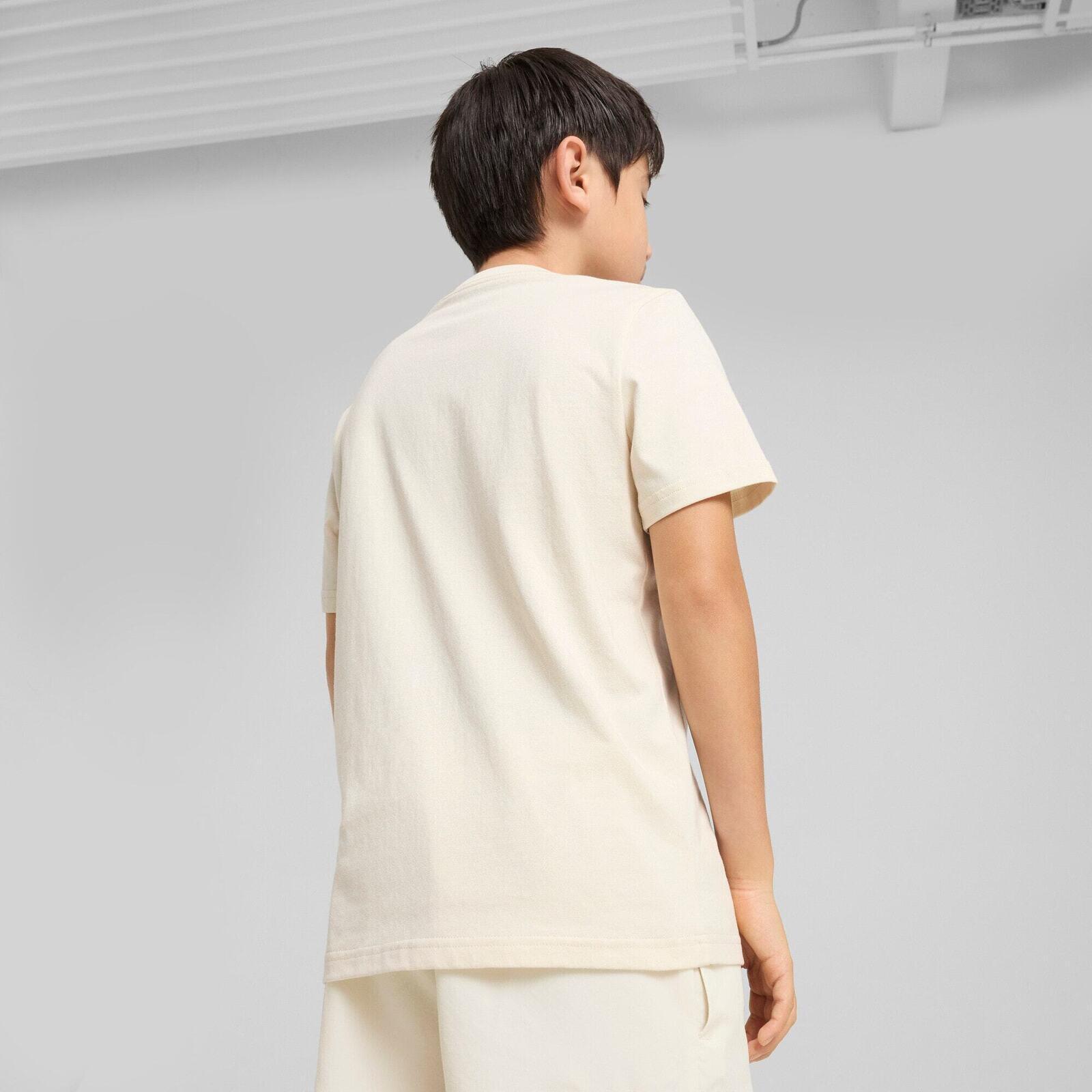 T-shirt Puma Mid90s Graphic Tee Iii B, Beige, Kinderen PUMA | Decathlon