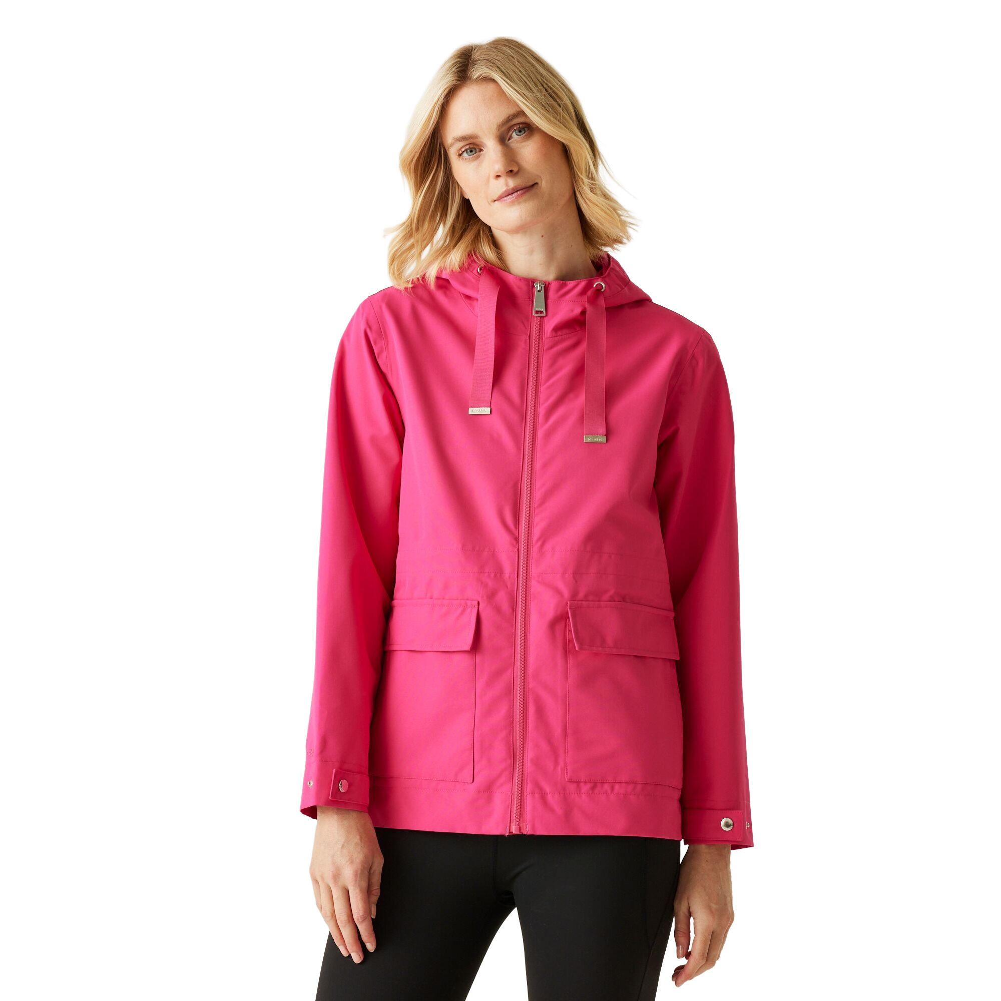 Womens/Ladies Otilie Waterproof Jacket (Pink Fusion) | Decathlon