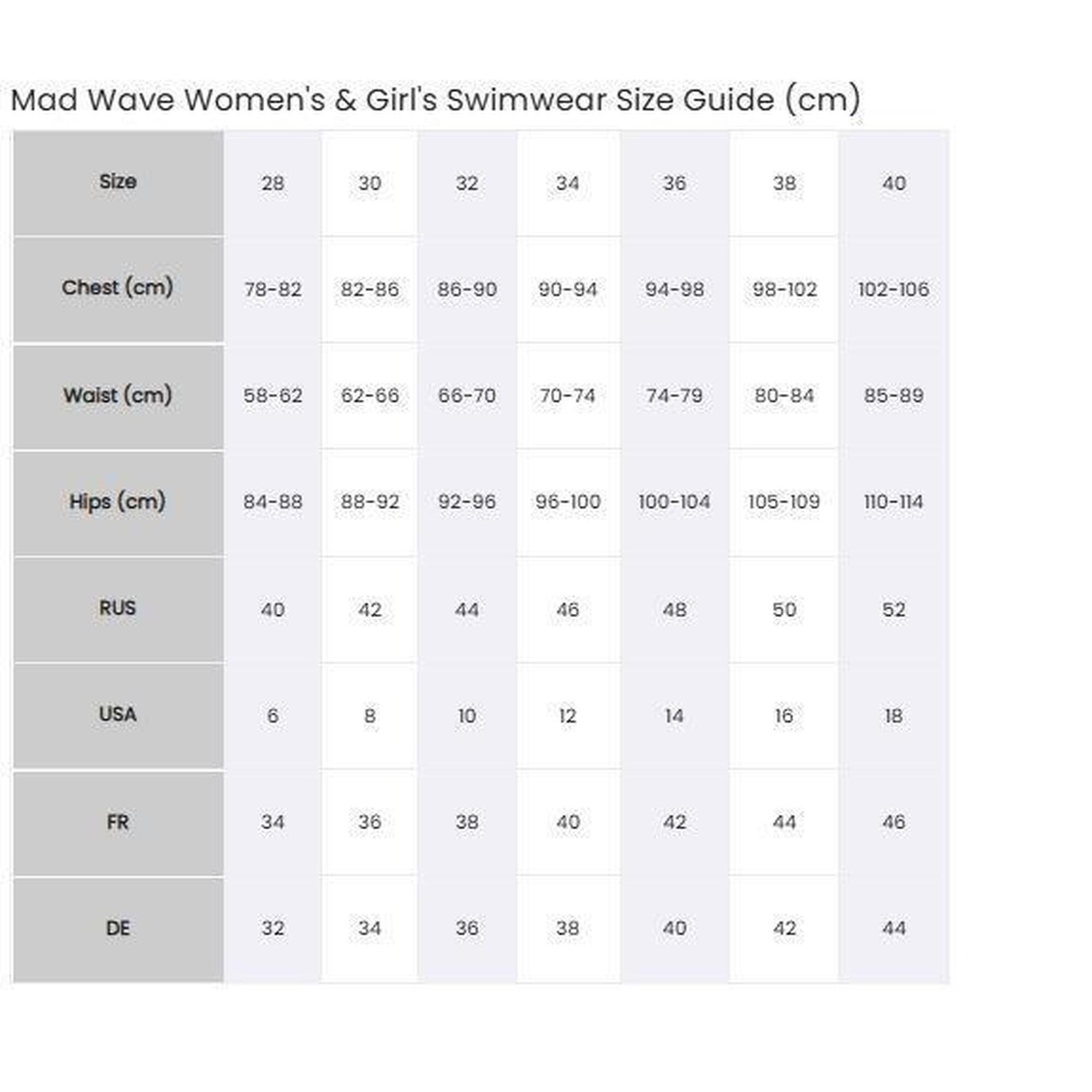 Maillot Mad Wave Laos - Imprimé tropical - Taille 32 MAD WAVE | Decathlon