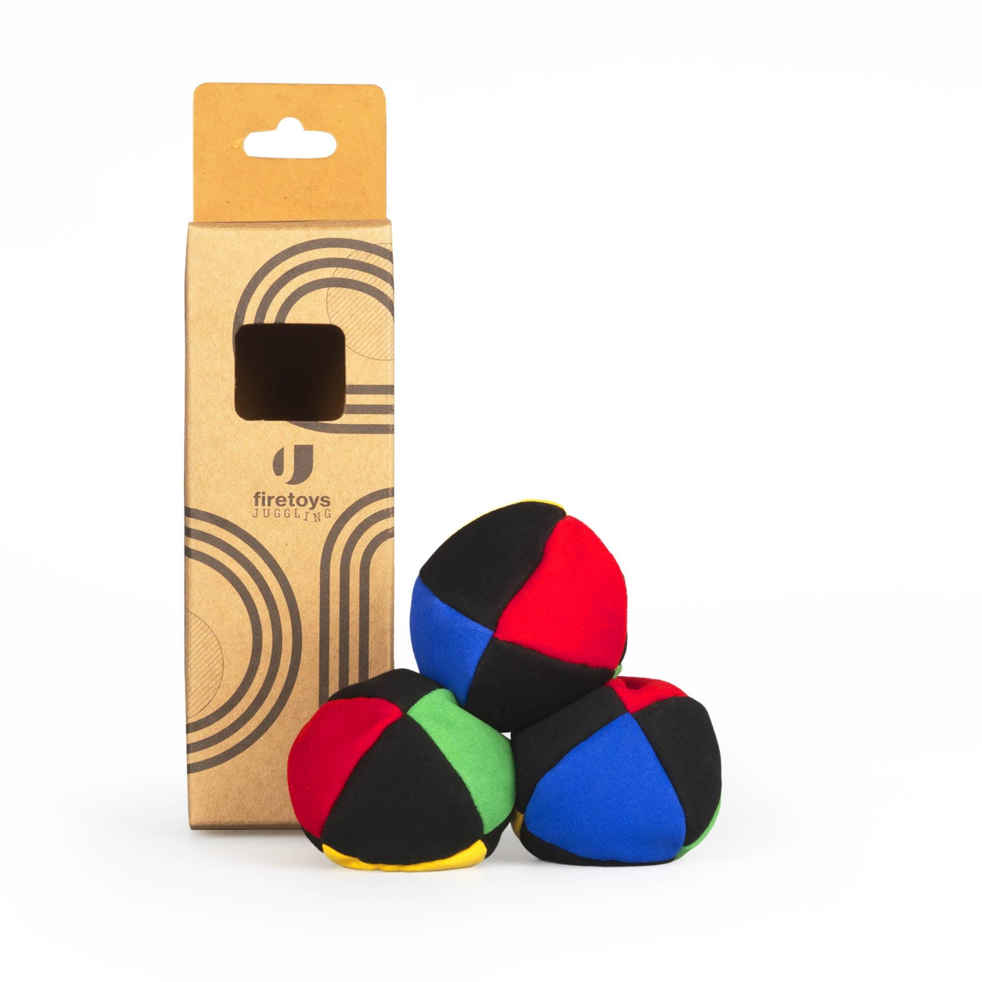 Firetoys - 110g Mole Skin - Soft Panel Thud - Set of 3x Juggling Balls ...