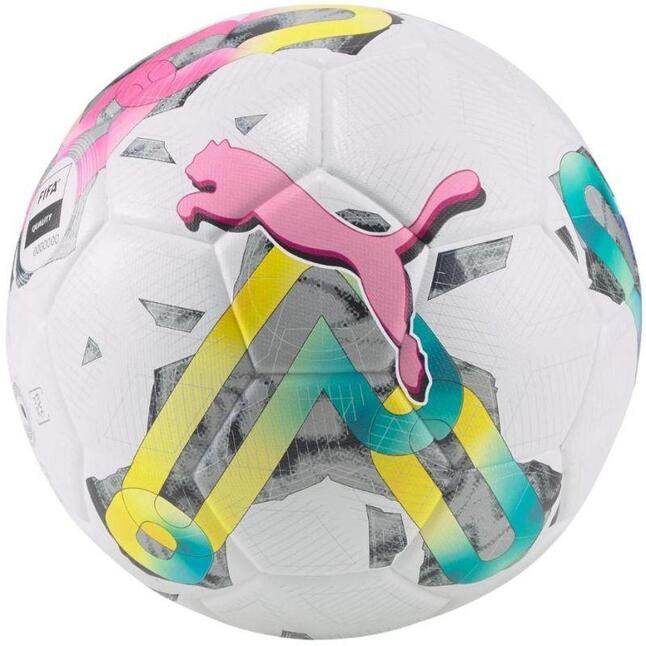 PUMA Orbita 3 TB FIFA kwaliteitsvoetbal met logo (Wit/zwart/rood ...