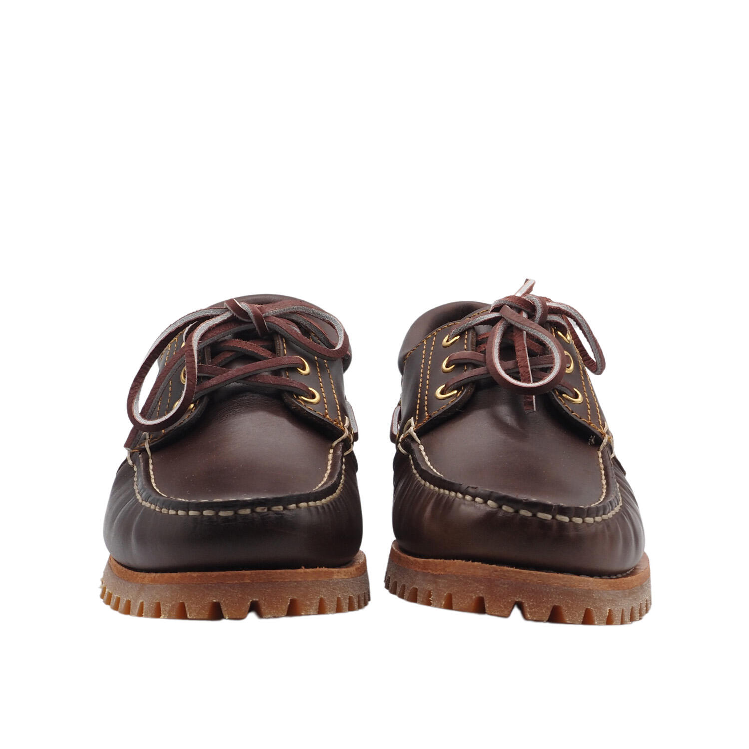 Zapatos Elegantes Auténticos De 3 Ojales Con Tuerca Marrón Md Adulto ...