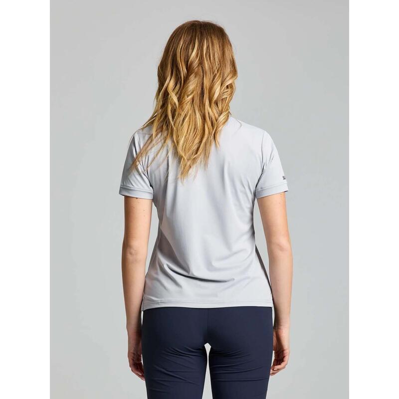 Polo Piqué Technique Slam Ws À Manches Courtes Femme SLAM | Decathlon