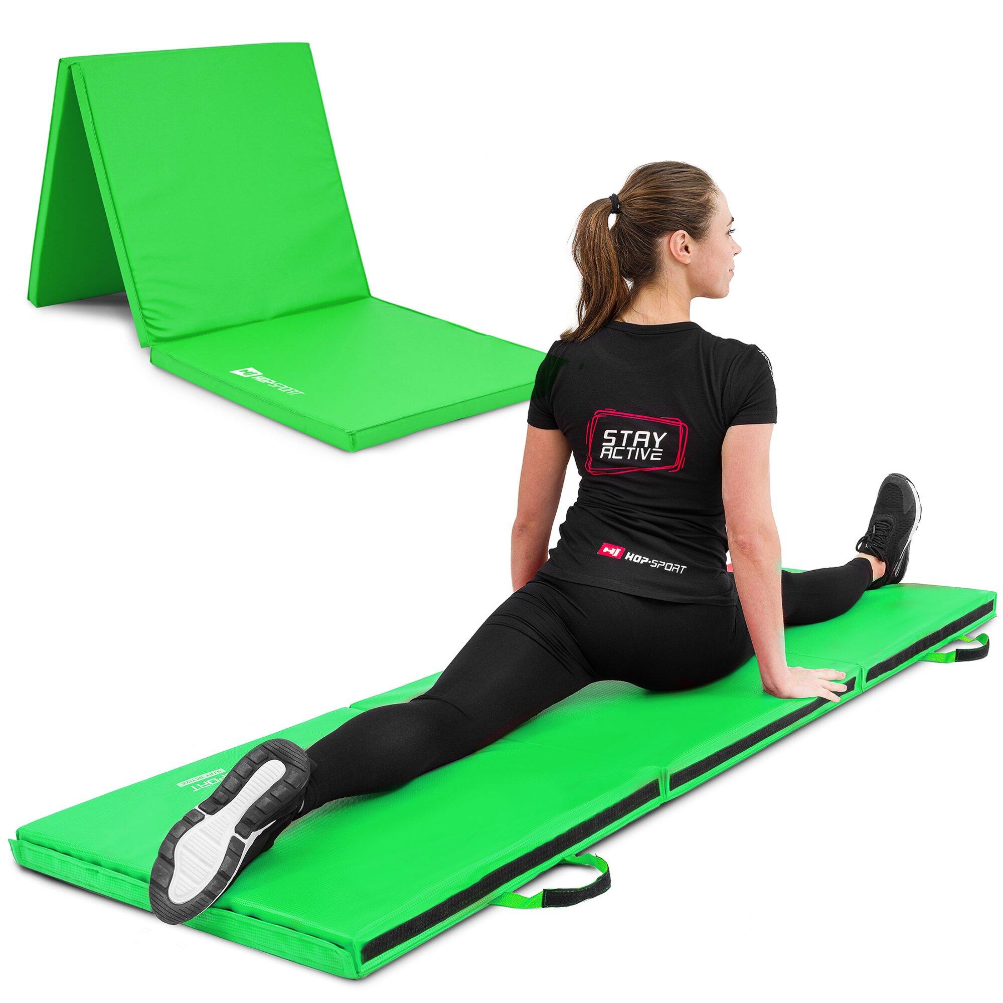 Matelas de gymnastique pliable doux avec velcro 5cm Hop-Sport | Decathlon