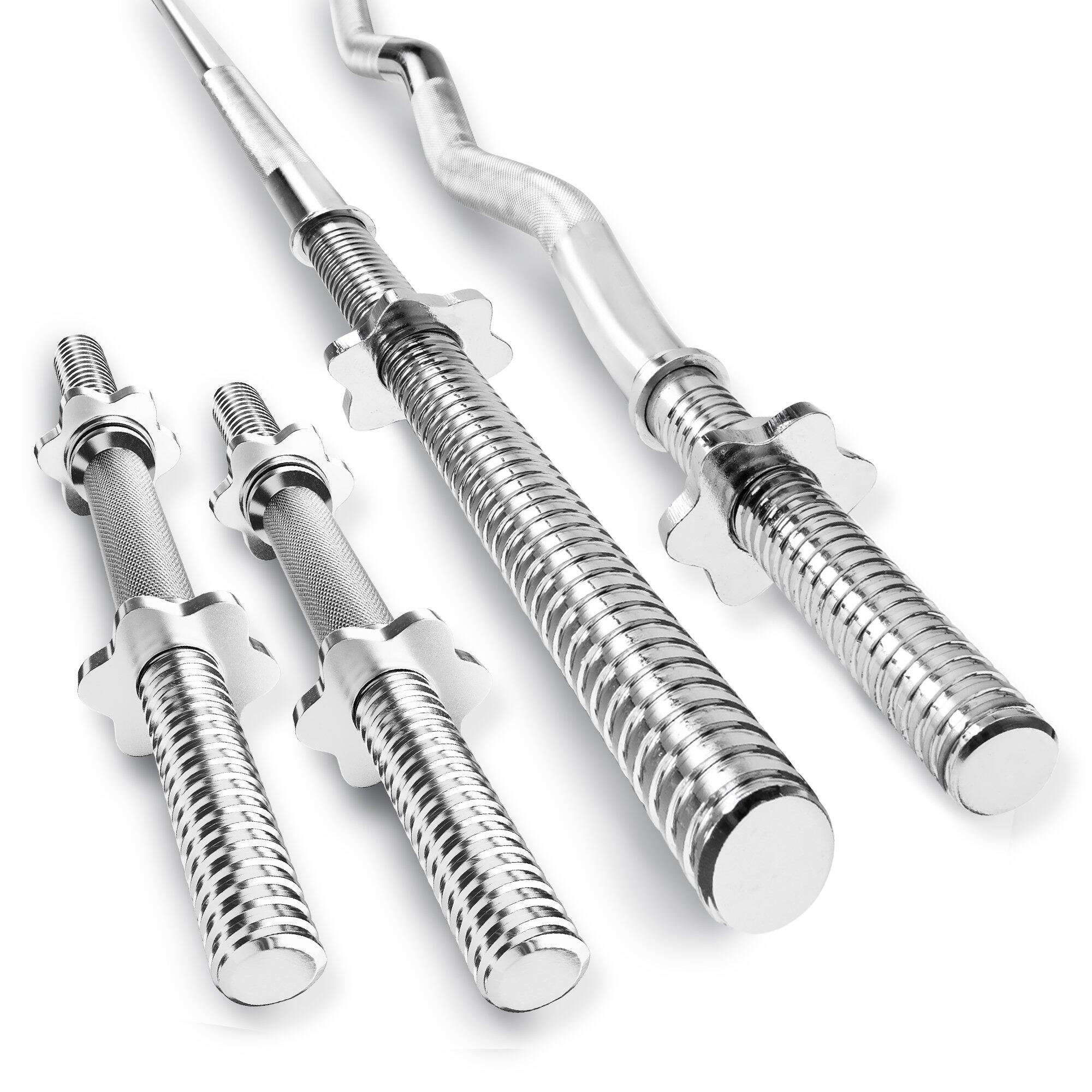 Hop-Sport Strong 76kg Bodybuilding Set met Bank HS-1065 | Decathlon