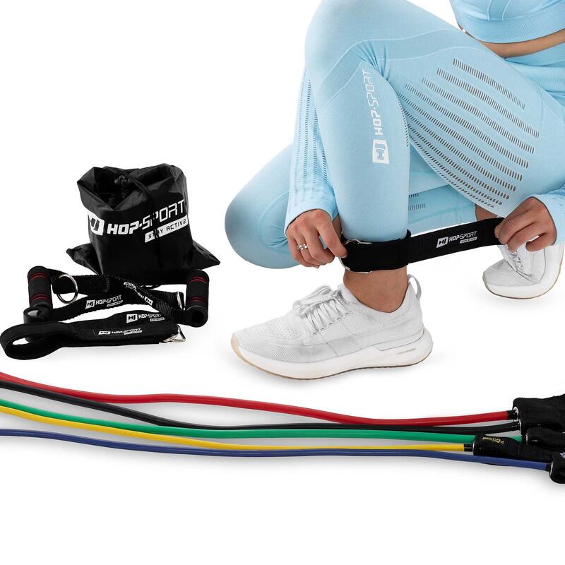 Ensemble de 5 bandes de résistance Hop-Sport HOP-SPORT | Decathlon