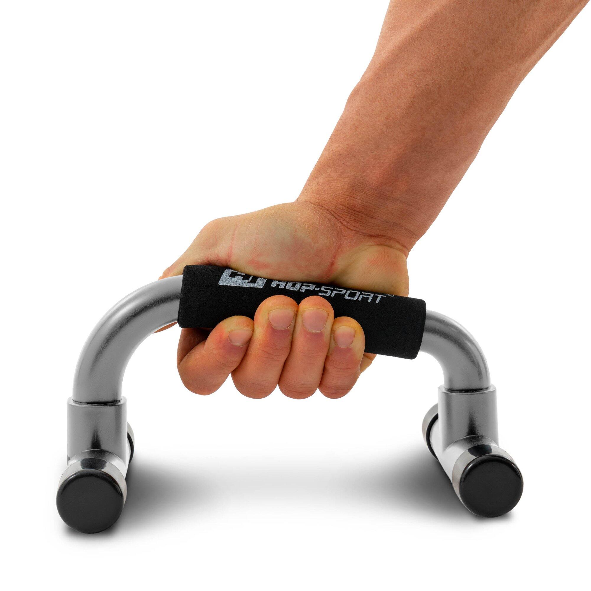 Maniglie per flessioni - maniglie push up - bars stand- grigie HOP ...