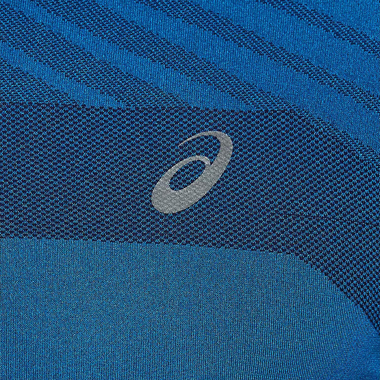 Mens Long Sleeve Seamless Texture Running T-Shirt ASICS | Decathlon