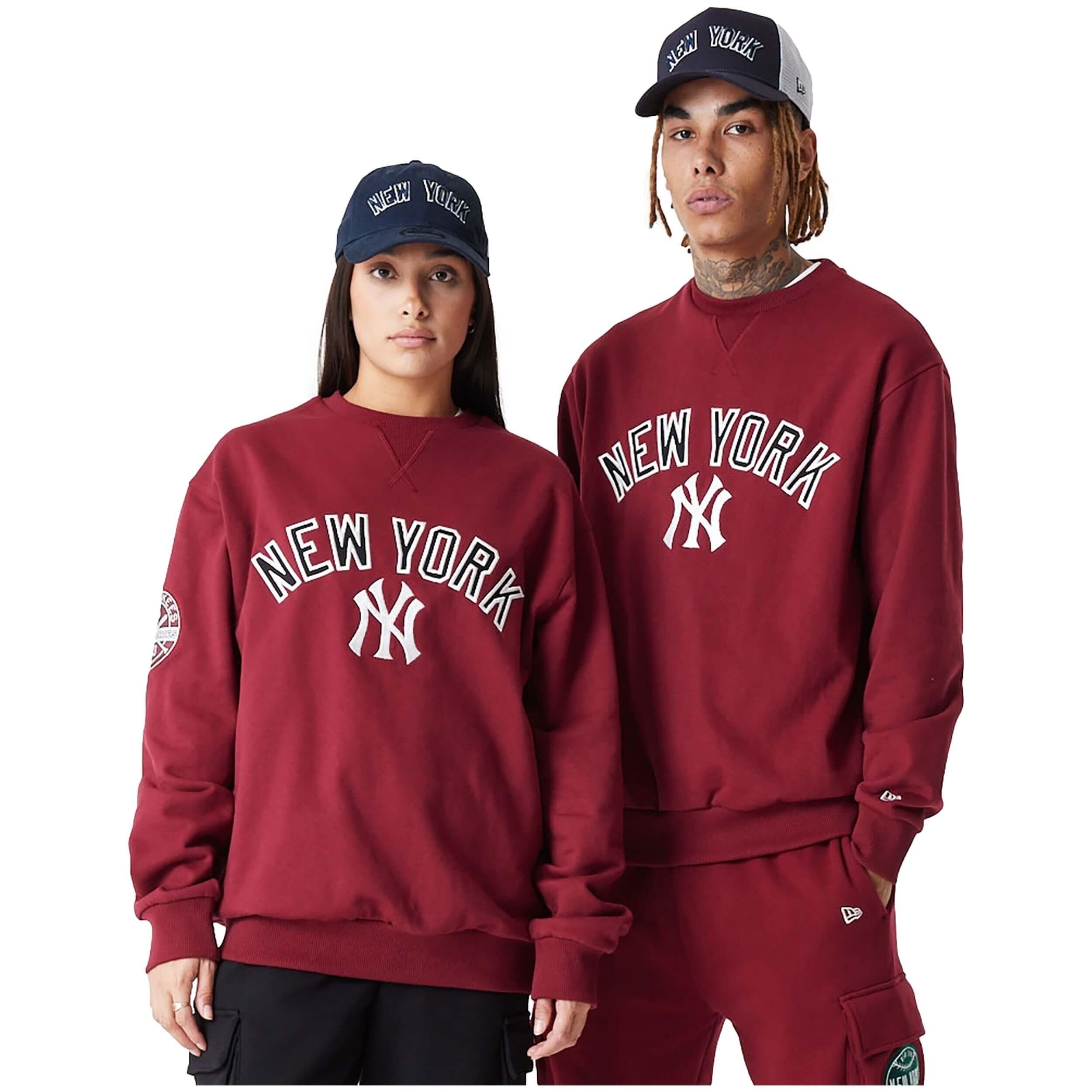 Sweater New era Pull Crew Neck New York Yankees Mlb Large voor unisex ...