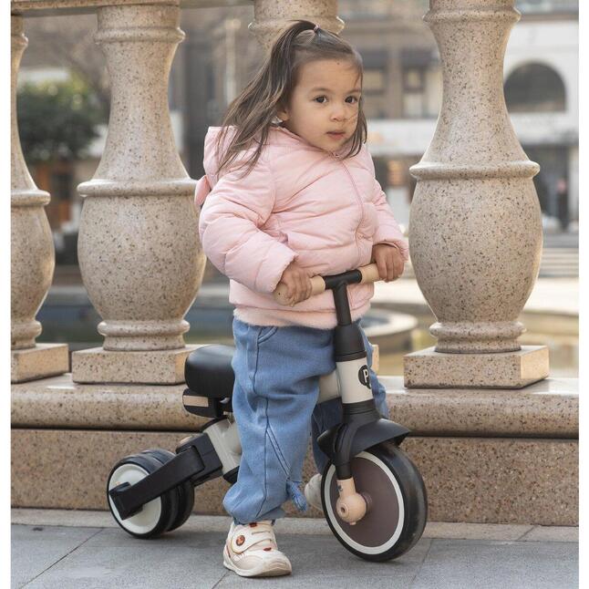 Qplay Stager Háromkerekű 3 az 1-ben - Összecsukható - Barna QPLAY ...