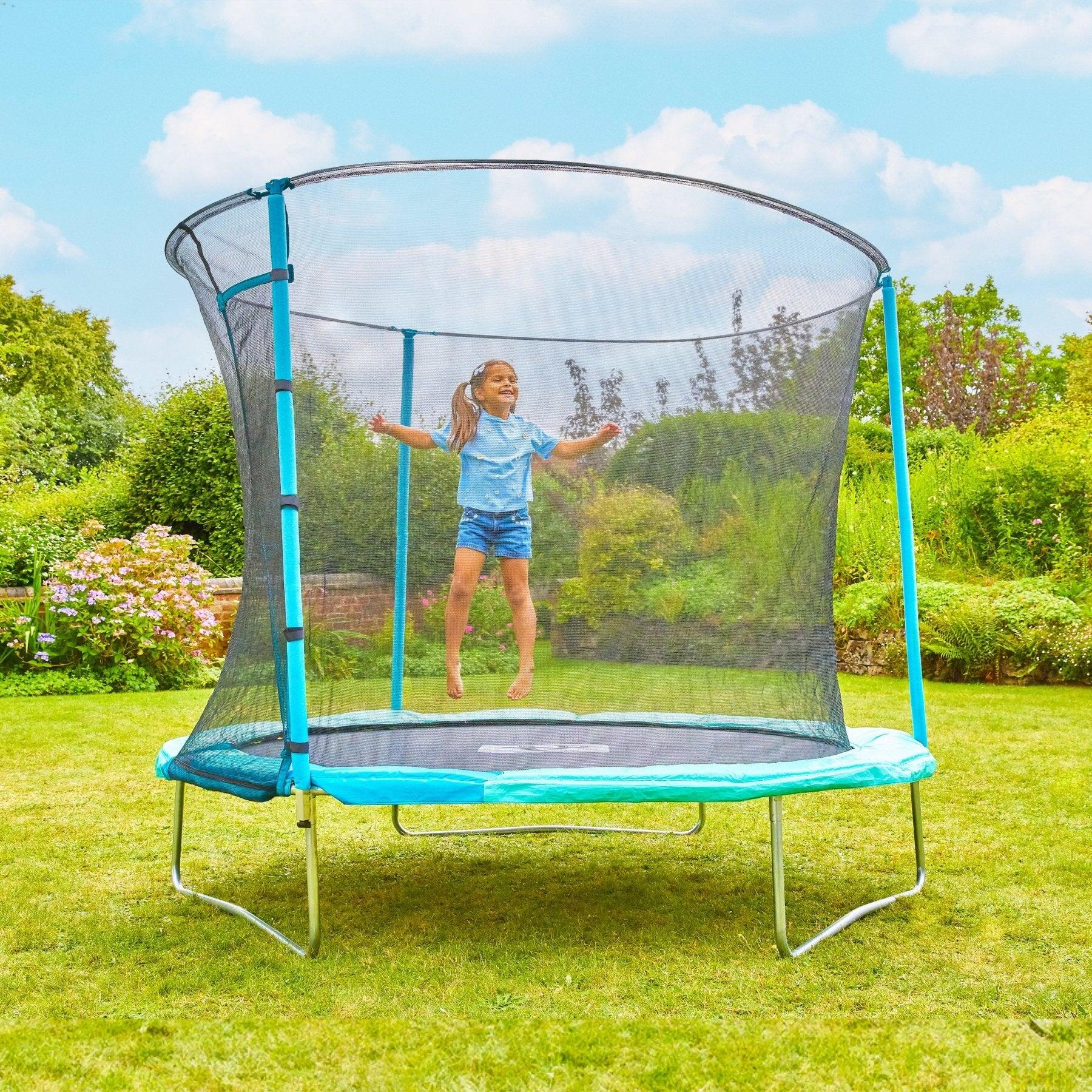 Trampolin rund D244 cm mit Iglu-Öffnung TP TOYS | Decathlon