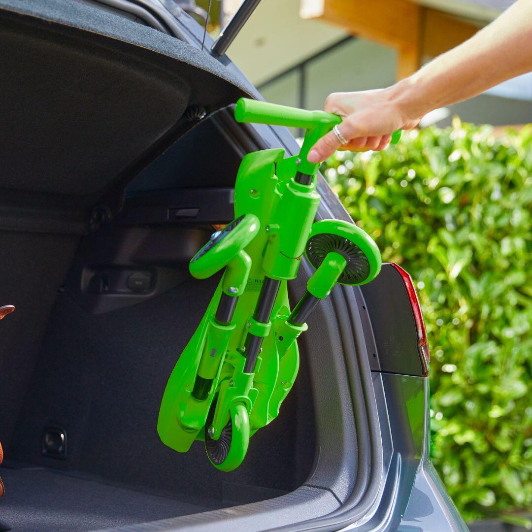 Zusammenklappbares Kinderdreirad mit 3 Rädern SCUTTLEBUG GRASSHOPPER Grün TP TOYS | Decathlon