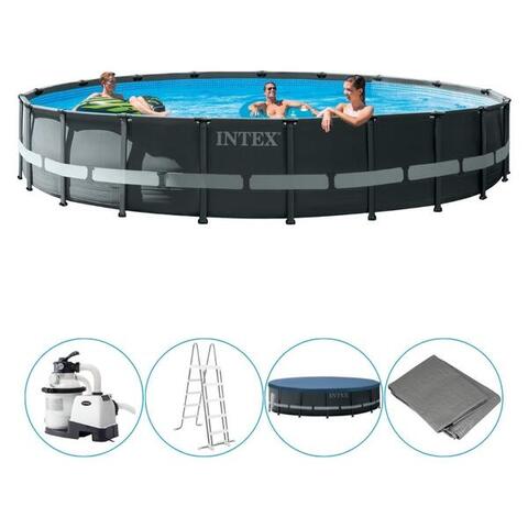 PISCINE TUBULAIRE RONDE INTEX ULTRA XTR 6.10 X 1.22 M INTEX | Decathlon