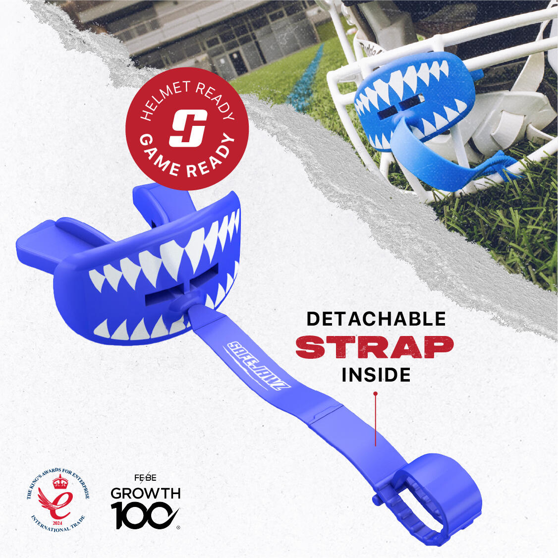 SAFEJAWZ Lip Protector Sports Mouth Guard | Decathlon