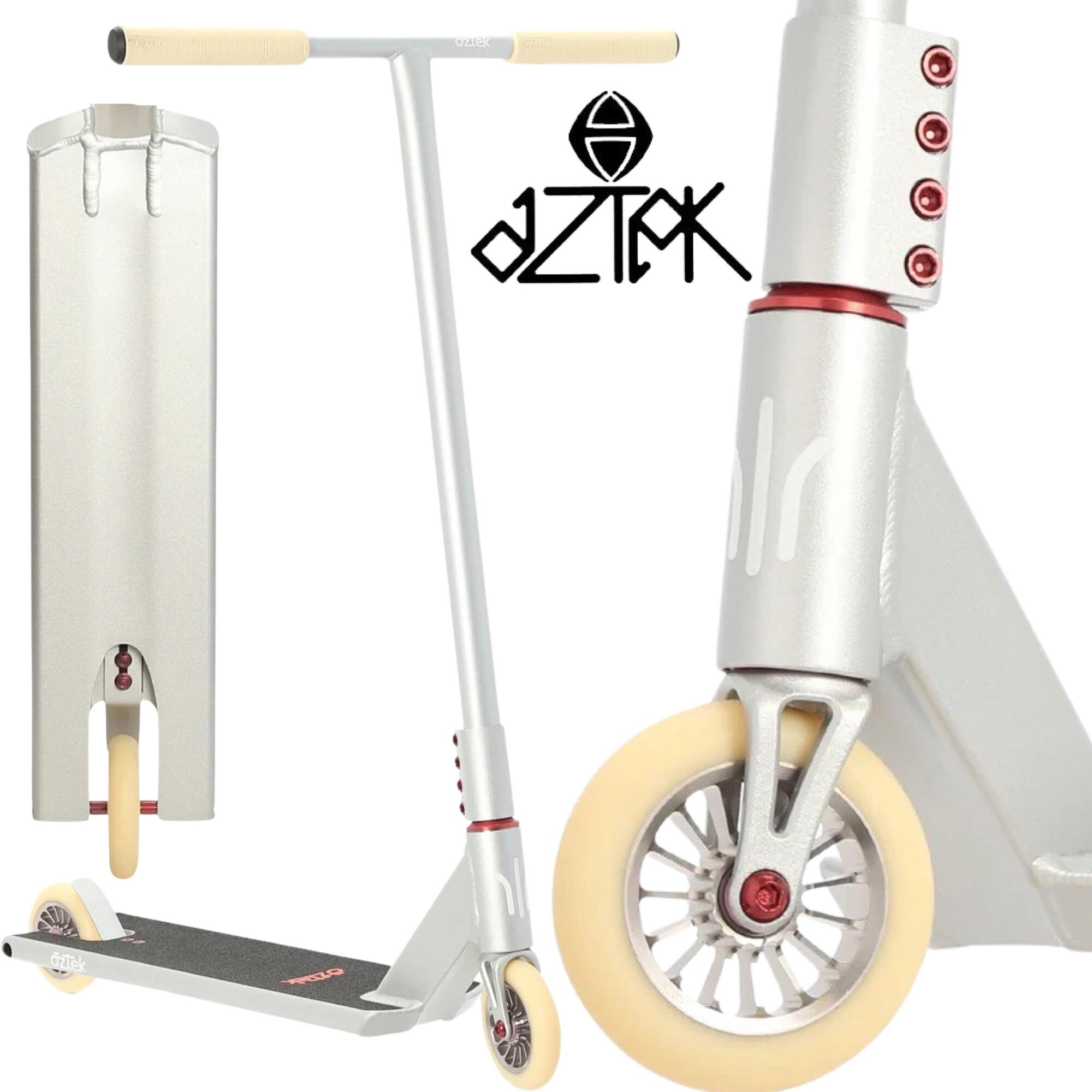 Aztek Architect Complete Street Stunt Scooter H=87cm Silber | Decathlon