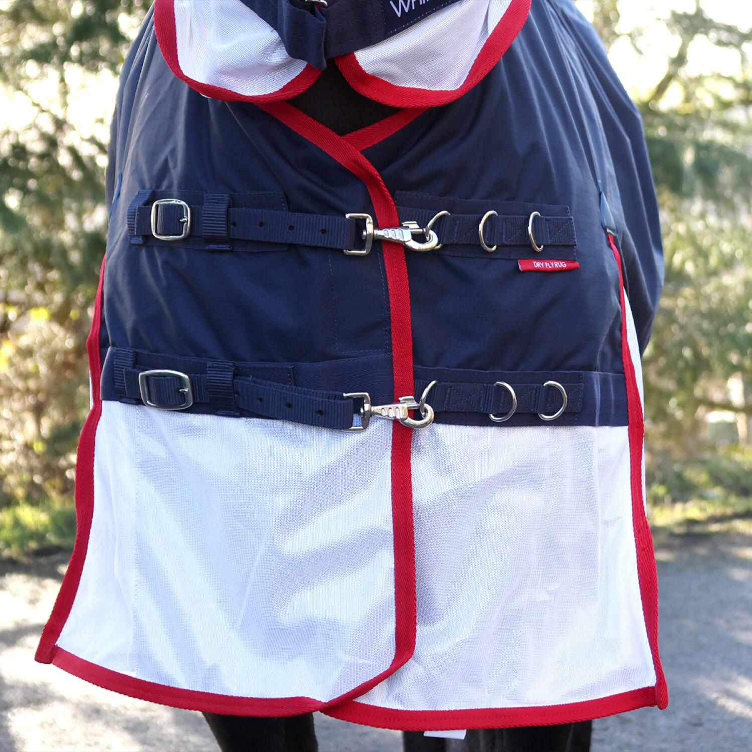 Whitaker Fly Mesh Horse Rug in Zebra Print JOHN WHITAKER | Decathlon