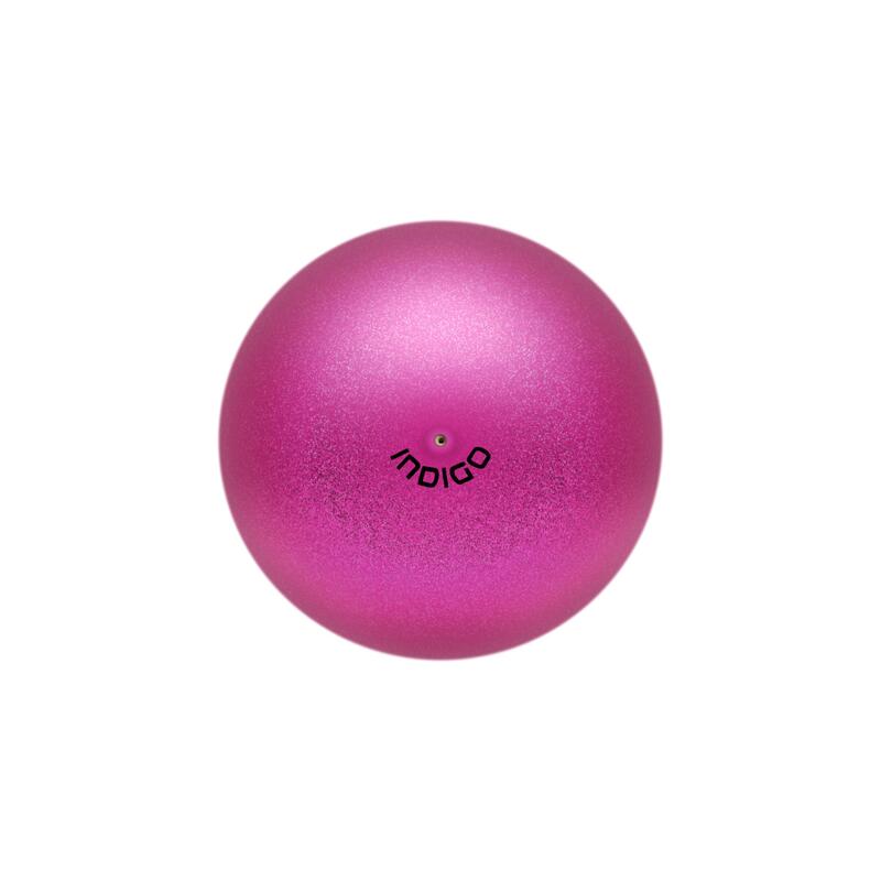 Ballon Gymnastique Rythmique avec Glitter 300 g INDIGO 15 cm INDIGO ...