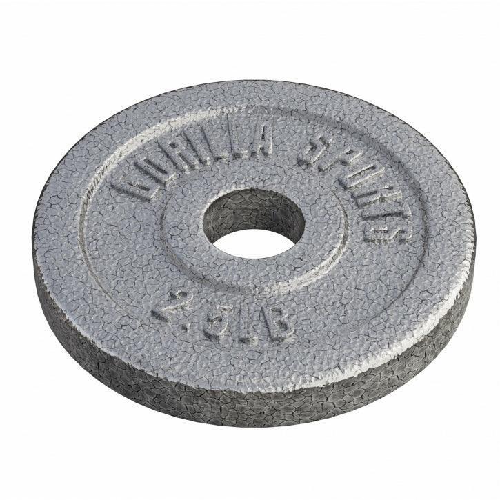 DISQUE DE MUSCULATION FONTE GRIS | DIAM 31MM | AU CHOIX DE 1,25KG À ...