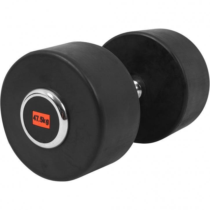 Dumbell - Vaste Halter - Gietijzer met Rubber coating - 47,5 kg GORILLA ...