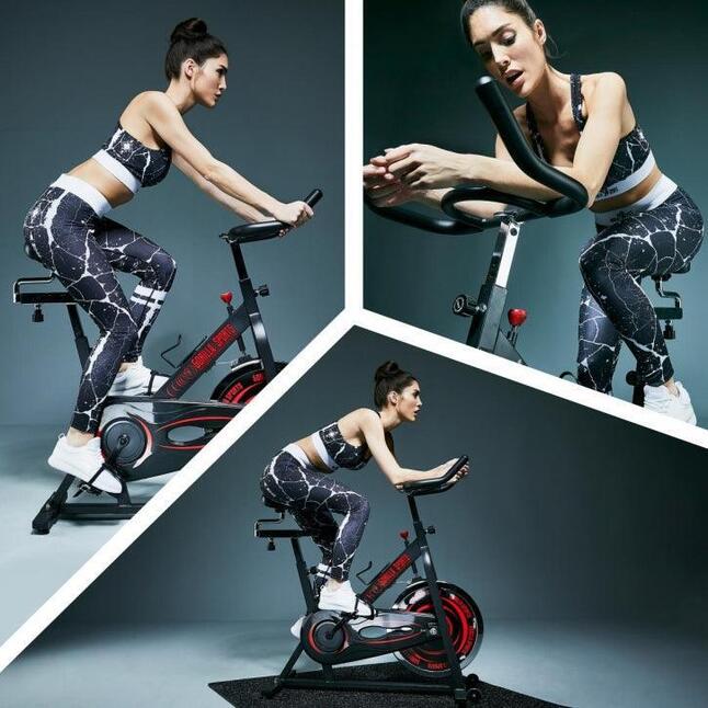 GORILLA SPORTS Indoor Cycling Bike - Hometrainer - Spinning Fiets ...