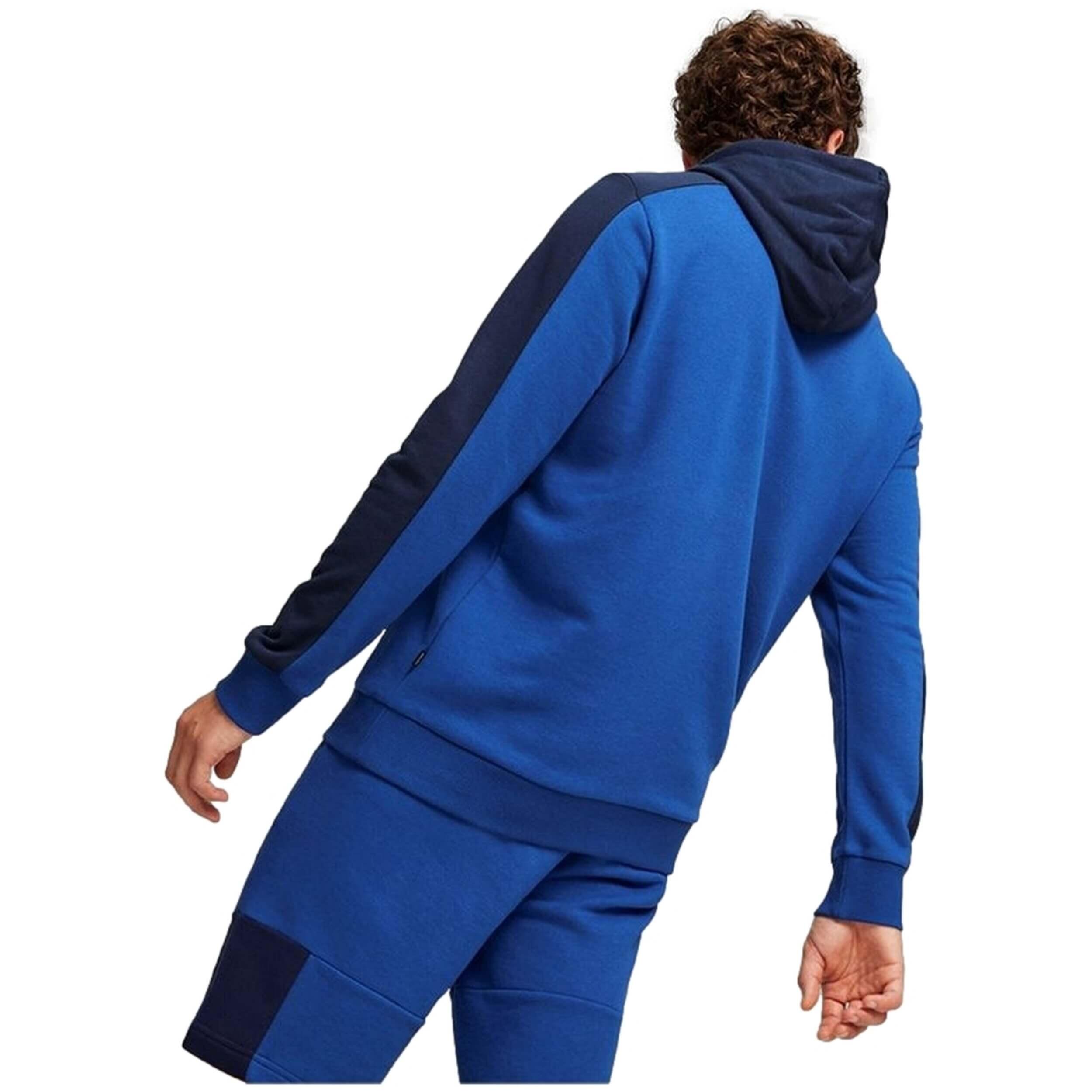 Hoodie Puma ESS BLOCK x TAPE voor mannen | Decathlon