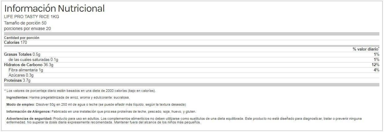 Life Pro 1kg rijstroom | Decathlon