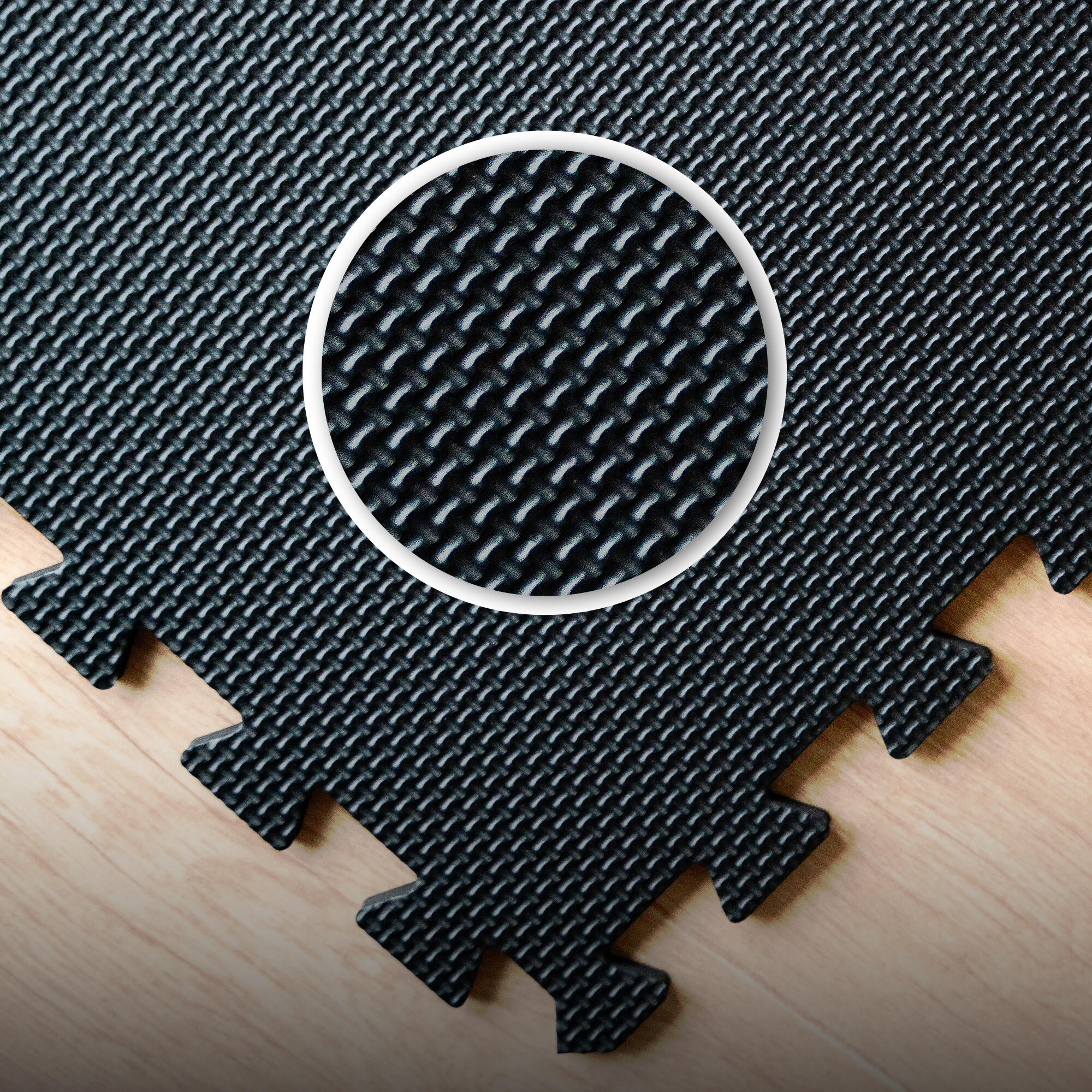 Floor Protection Mat Set – 18 Puzzle Mats & 27 Edge Pieces for Home Gym ...