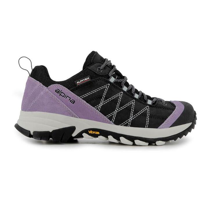 ALPINA Wandelschoenen Hiking Glacia Lavander dames - Paars | Decathlon