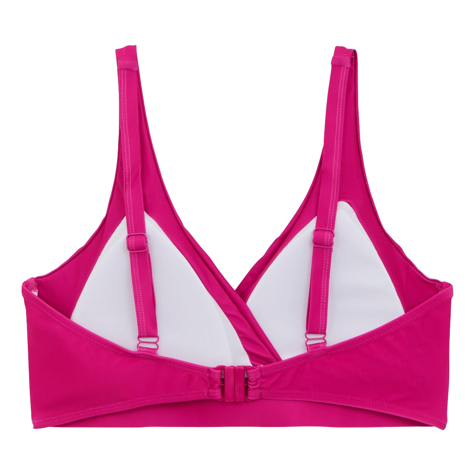 Womens/Ladies Paloma Plain Bikini Top (Pink Fusion) REGATTA | Decathlon