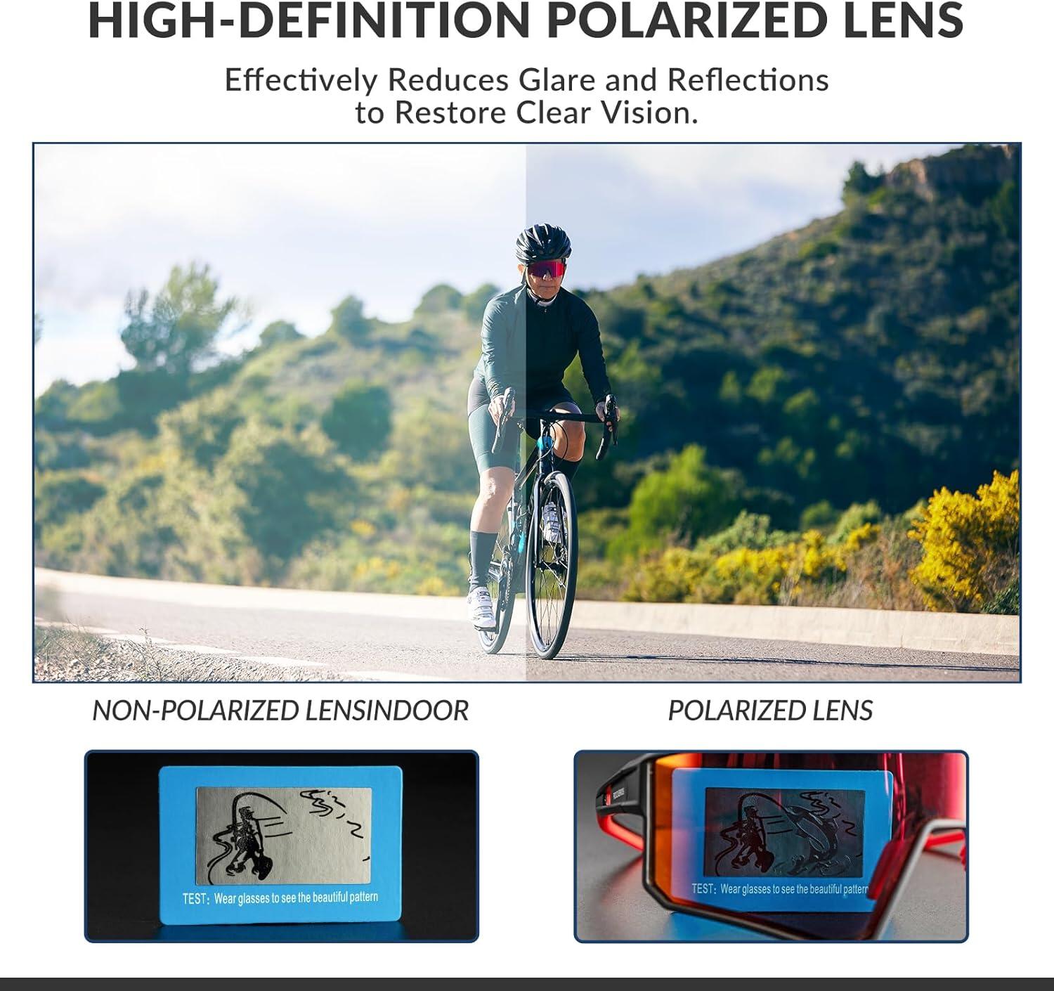 MTB Fietsbril UV400 Bescherming TR90 ROCKBROS | Decathlon