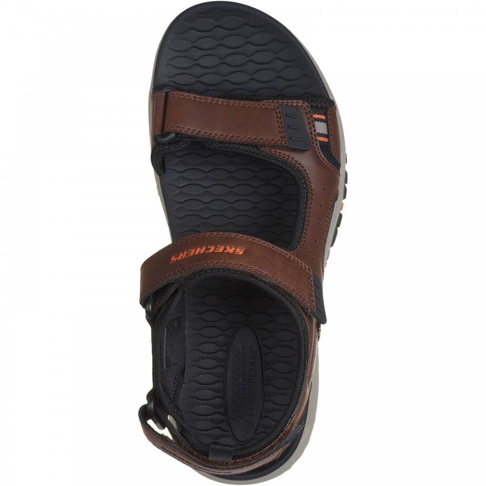 Sandalias Skechers Hombre Relaxed Fit Prewitt Rigdon Marrón | Decathlon