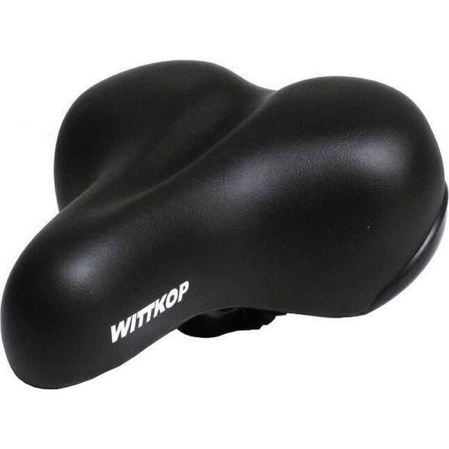 WITTKOP Wittkop Big Zadel - Zwart Comfort Fietszadel | Decathlon