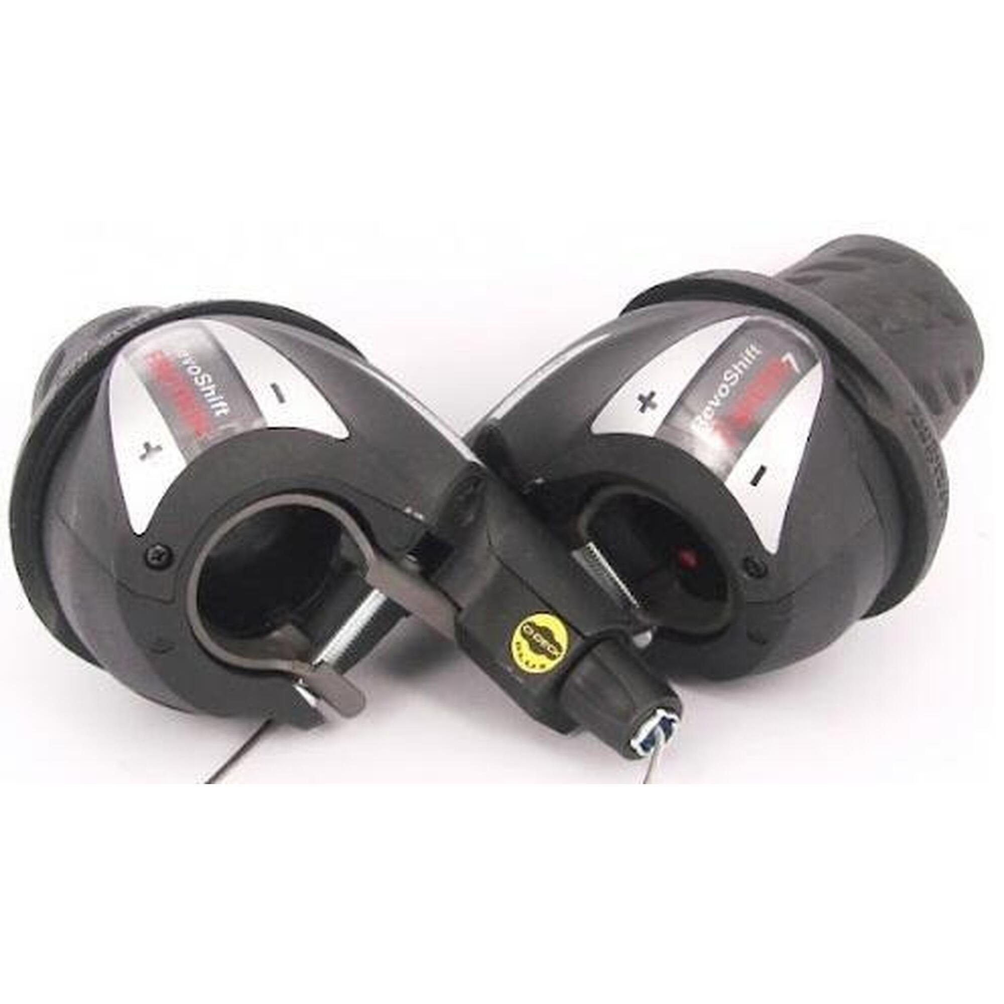 Shimano Revo Shifterset 3x7 Speed Derilleur Black Anthra (réglage à ...