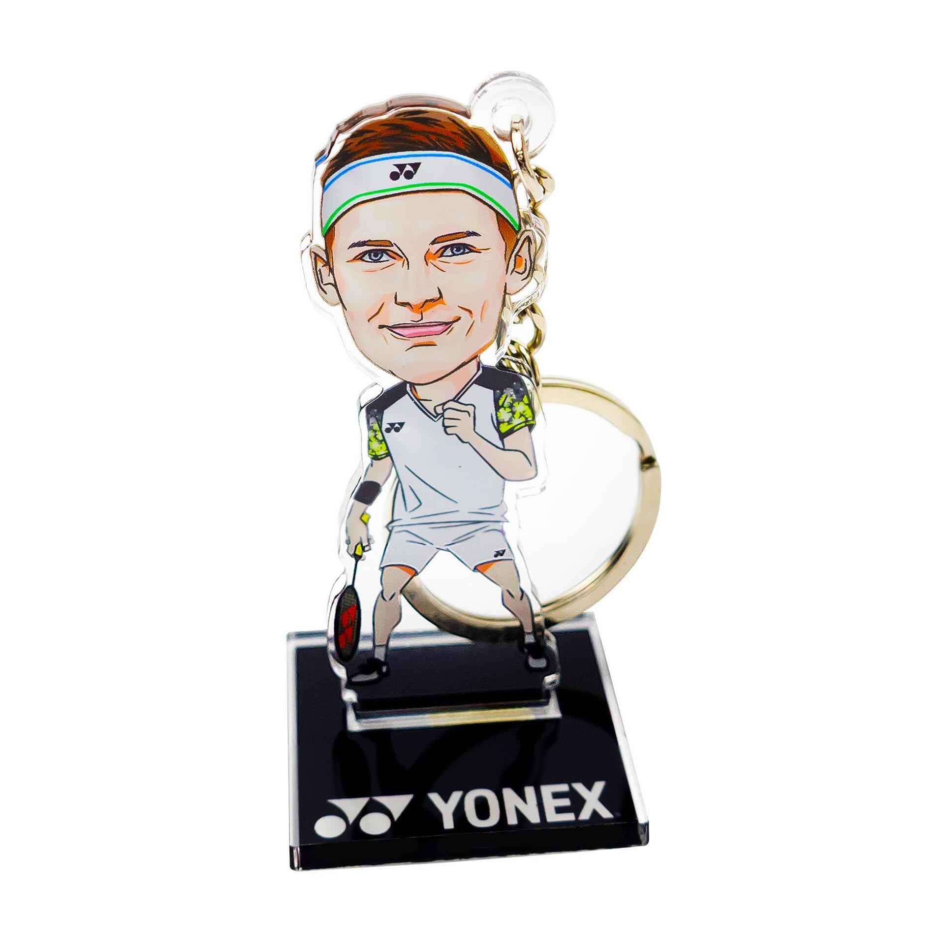 Badminton Racket GR 303 1U (strung,SILVER) Plus Free Player Keychain