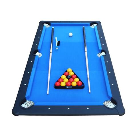 Billard 192,5 x 109,5 cm -à poser sur Table en 3 panneaux - facile à ...