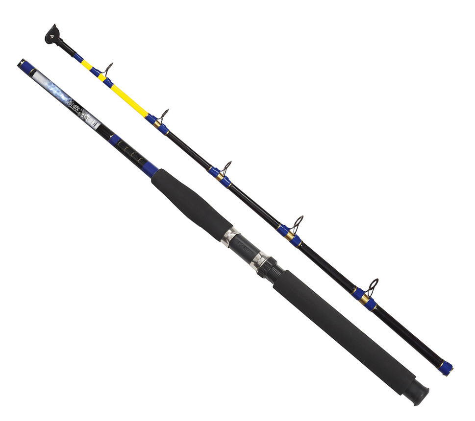 2pc 2.1m Celtic Roller Tip Boat Rod 30-40lbs FLADEN | Decathlon
