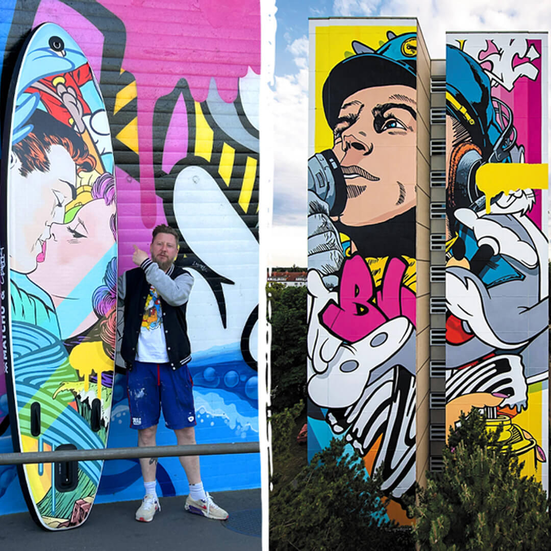 Sup board - opblaasbare stand up paddle board - Limited Edition - BUSTART | Decathlon